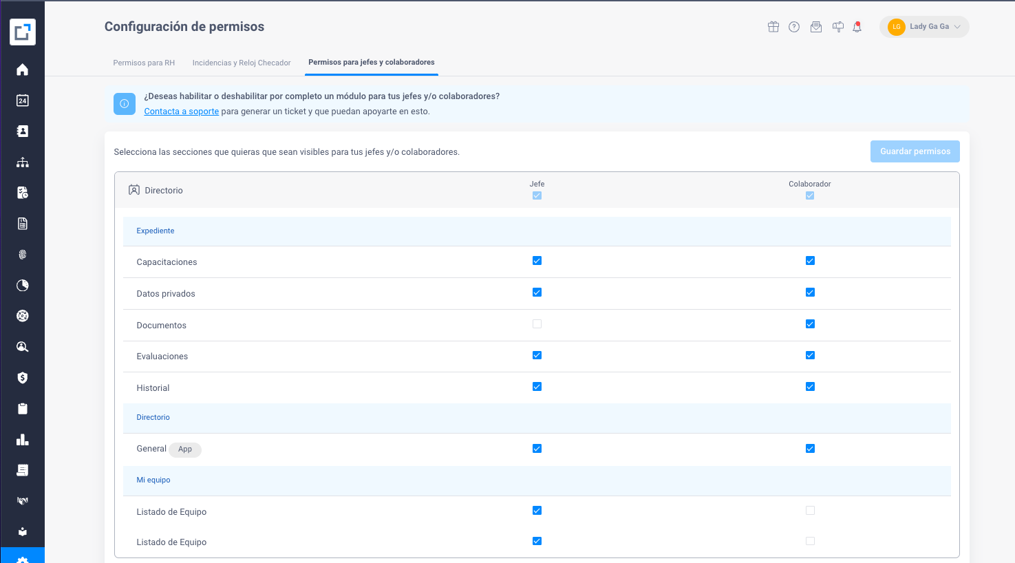 ¿Es posible ocultar módulos y/o secciones de Worky? – Worky