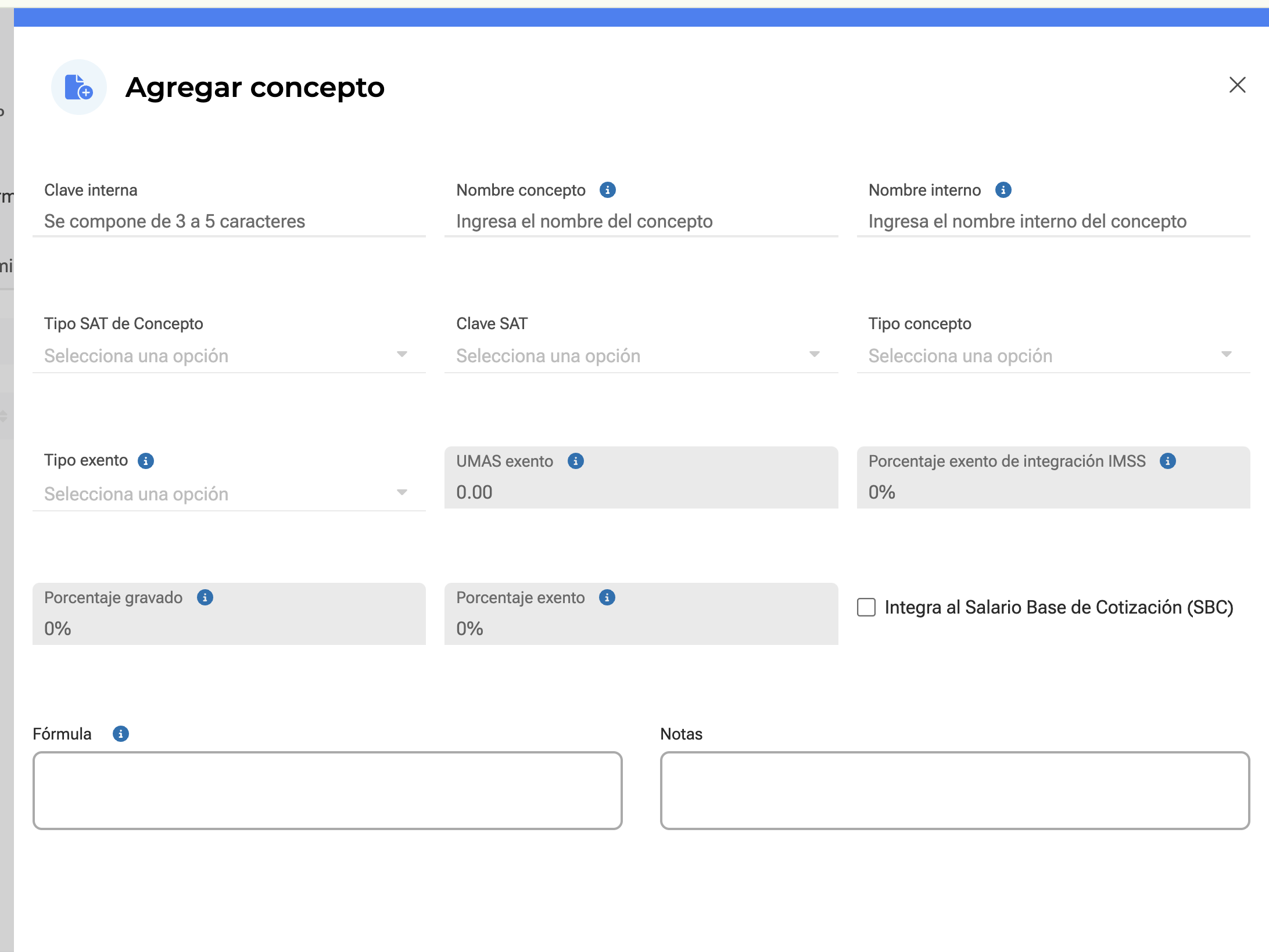 Guía para el llenado de Conceptos en Worky Nómina – Worky